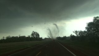 Andy Gabrielson Archive: Multiple Vortex Tornadoes - Wakita, OK - May ...