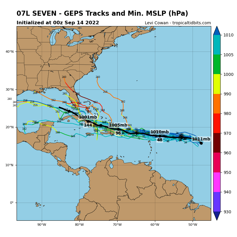 Tropical Depression SEVEN forms in Atlantic